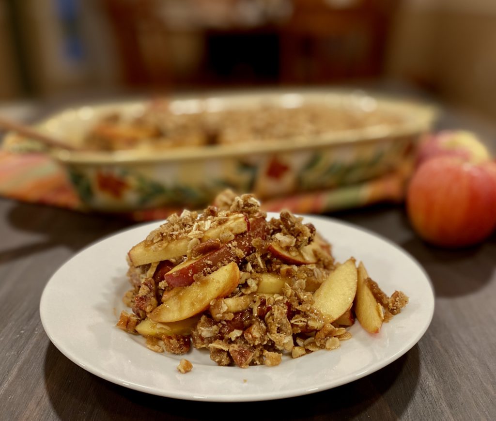 Scrumptious Apple Crisp - Life Transpires